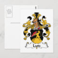 Lutz Family Crest Postcard | Zazzle