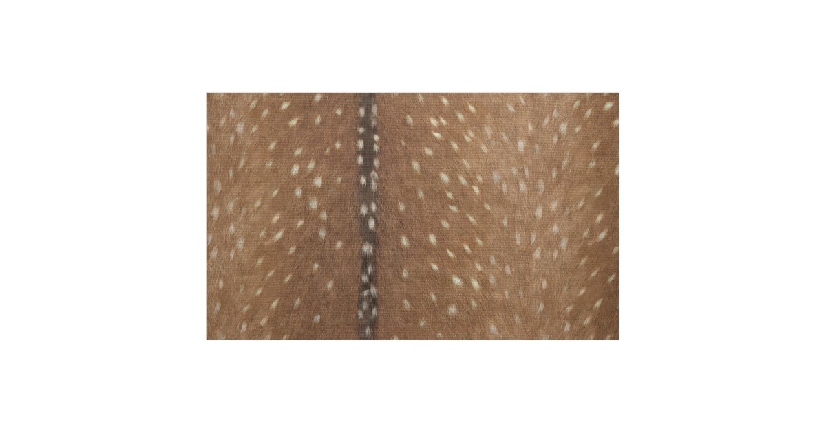 Luxe Deer Hide Fabric | Zazzle