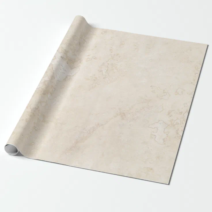Luxe Faux Marble Look Wrapping Paper | Zazzle