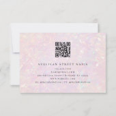 Luxe Holographic QR Code Business Gift Certificate | Zazzle