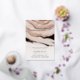 Luxe Neutral Marble Birthday Party or Any Occasion Foil Invitation | Zazzle