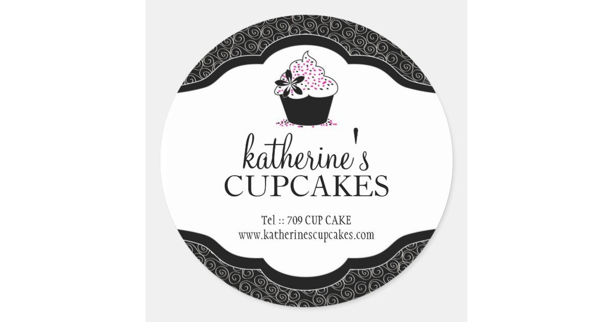 Luxurious Bakery Labels | Stickers | Zazzle