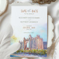 Luxurious Dubai Atlantis The Palm Save the Date Invitation | Zazzle