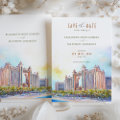 Luxurious Dubai Atlantis The Palm Save the Date Invitation | Zazzle