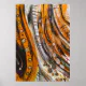Luxury abstract patternart Luxury abstract art Poster | Zazzle