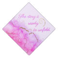 Luxury Alcohol Ink Gold Glitter Elegant Graduation Graduation Cap ...