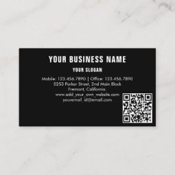 Luxury Auto Detailing Car Cleaning Repair QR Code Business Card | Zazzle