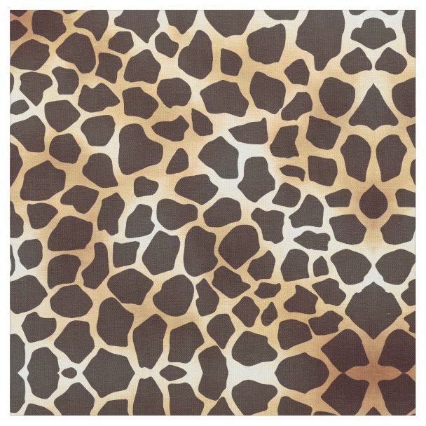 Wild Animal Print Pattern Fabric | Zazzle
