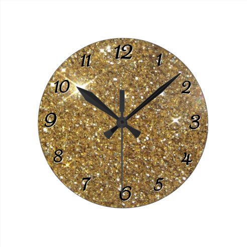 Bling Wall Clocks | Zazzle