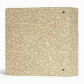 Luxury Gold Glitter & Sparkle Monogram 3 Ring Binder | Zazzle