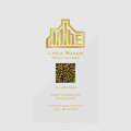 Luxury Gold Logo QR Code Clear Acrylic Business Cards | Zazzle