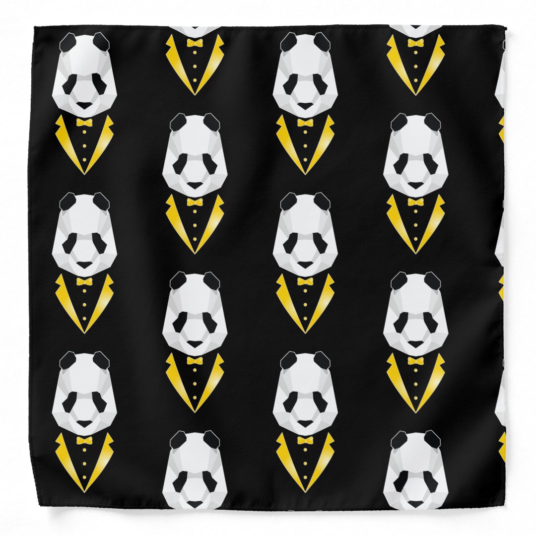 Luxury Panda Bandana | Zazzle