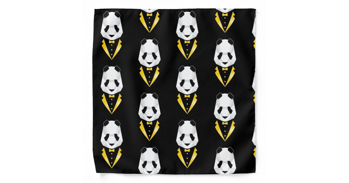 Luxury Panda Bandana | Zazzle