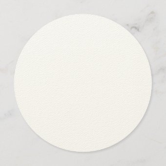 Luxury Paper Wedding Round Menu Card | Zazzle