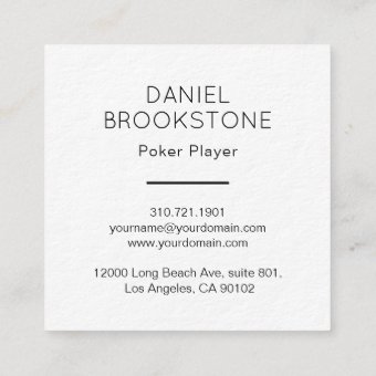 Luxury Premium Spades Business Card Black | Zazzle