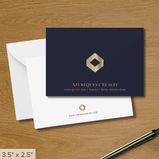 Luxury Professional Note Cards | Zazzle