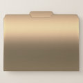 Luxury Shiny Gold Golden Glam File Folder | Zazzle