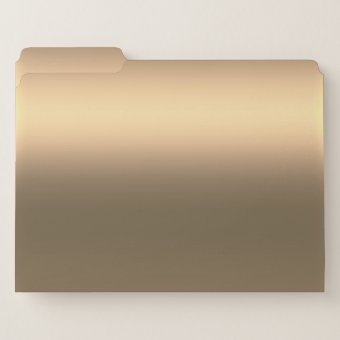 Luxury Shiny Gold Golden Glam File Folder | Zazzle