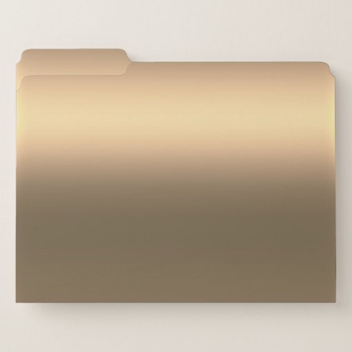 Luxury Shiny Gold Golden Glam File Folder | Zazzle