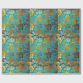 Luxury Square Design Wrapping paper | Zazzle
