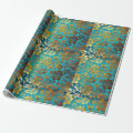 Luxury Square Design Wrapping paper | Zazzle