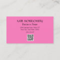 Luxury Unique QR Code Holographic Business Card | Zazzle