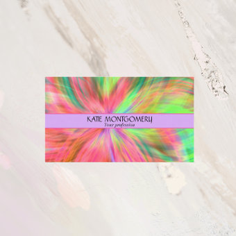 Luxury Unique QR Code Holographic Business Card | Zazzle