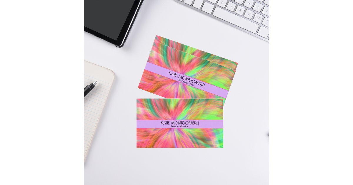 Luxury Unique QR Code Holographic Business Card | Zazzle
