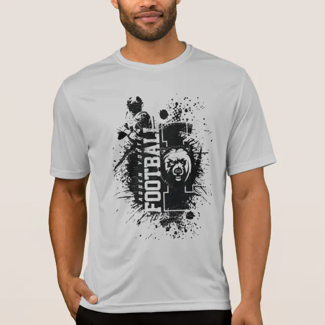 LYFL 04 | Men's Black Grunge Lassen Logo T-Shirt | Zazzle