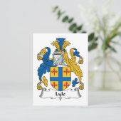 Lyle Family Crest Postcard | Zazzle