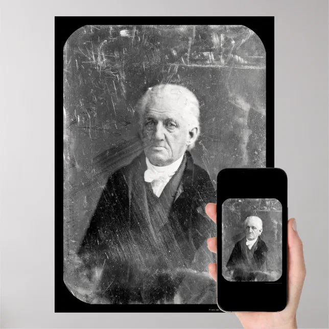 Lyman Beecher Daguerreotype 1847 Poster | Zazzle