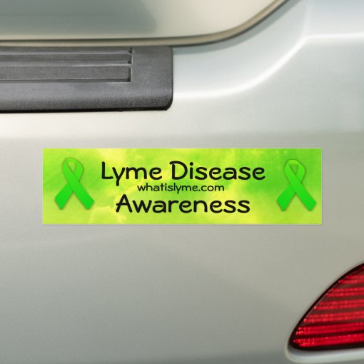Lyme Disease Awareness Bumper Sticker | Zazzle