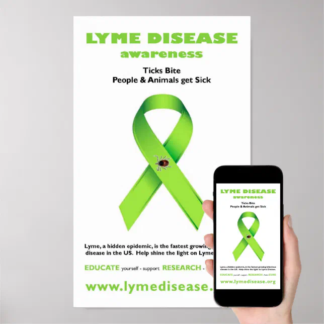 Lyme Disease Poster | Zazzle