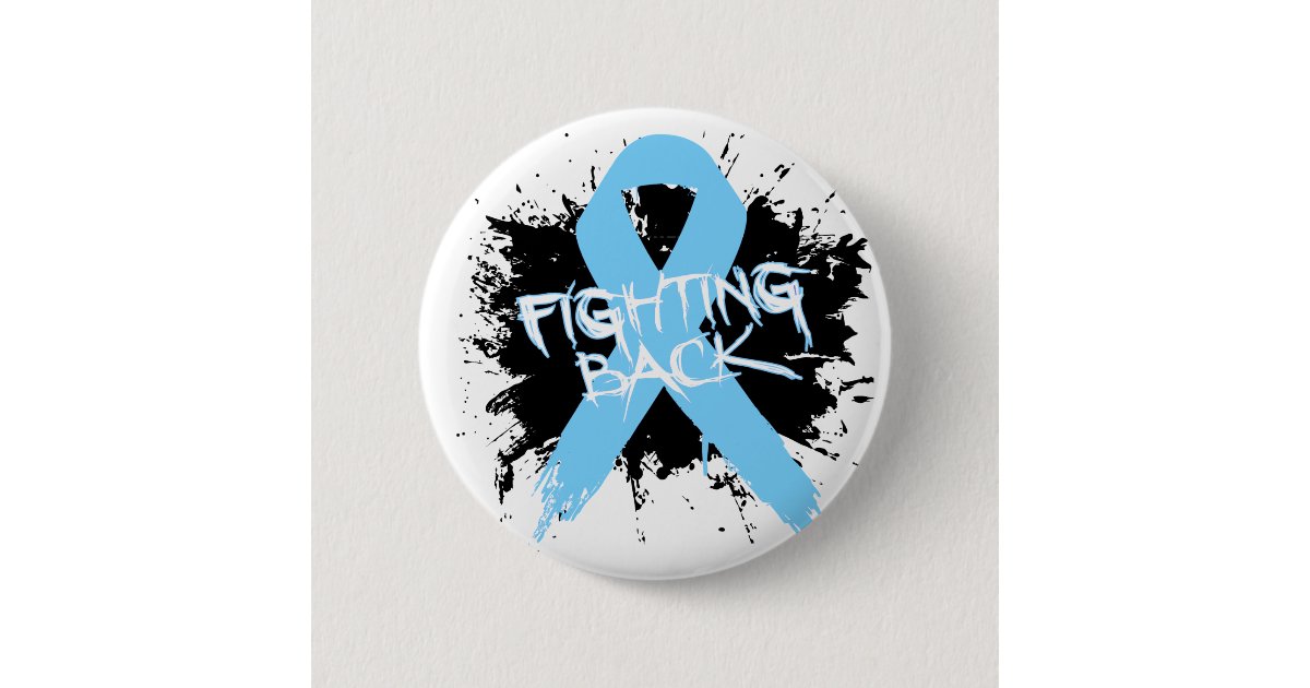 Lymphedema - Fighting Back Pinback Button | Zazzle