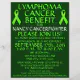 Lymphoma Cancer Benefit Flyer | Zazzle