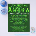 Lymphoma Cancer Benefit Flyer | Zazzle
