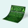 Lymphoma Cancer Benefit Flyer | Zazzle