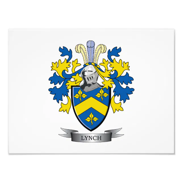 Lynch Coat of Arms Photo Print | Zazzle
