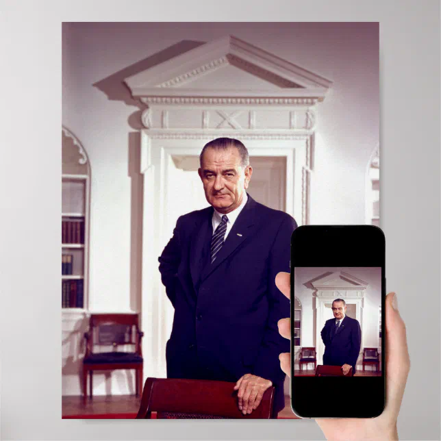 Lyndon B Johnson Poster | Zazzle