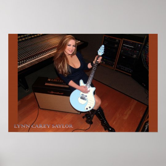 LYNN CAREY SAYLOR POSTER | Zazzle.com