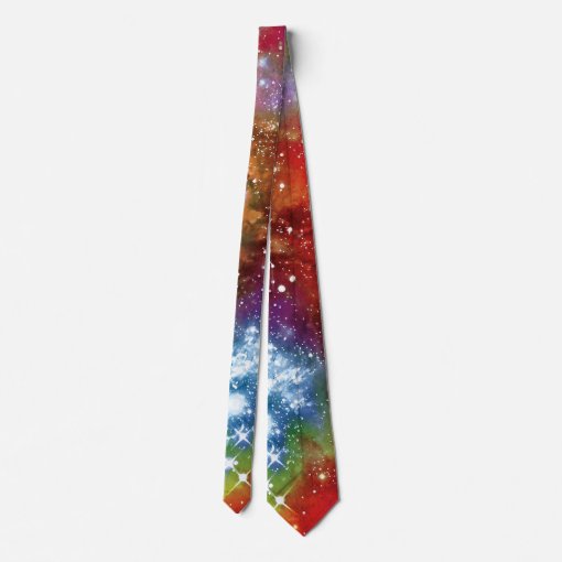 Lynx Arc Starbirth Star Cluster Artist Impression Neck Tie | Zazzle