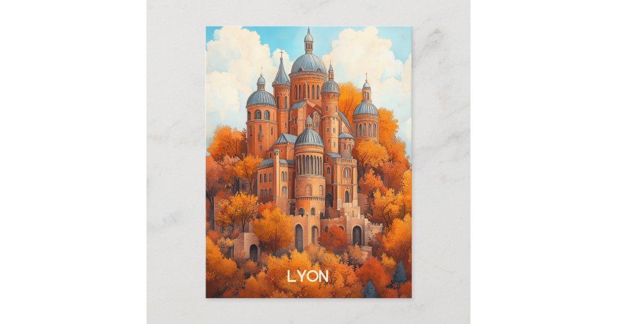 Lyon France Postcard | Zazzle