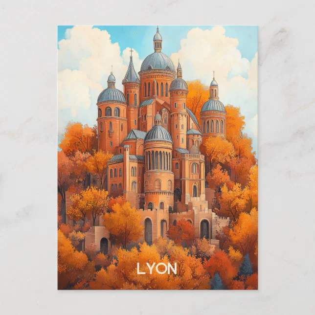 Lyon France Postcard | Zazzle