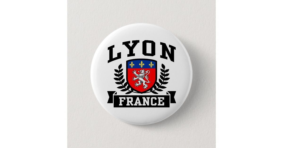 Lyon Pinback Button | Zazzle
