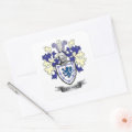Lyons Family Crest Coat of Arms Square Sticker | Zazzle