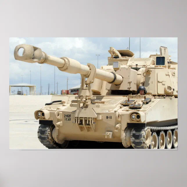 M109A6 Paladin Poster | Zazzle