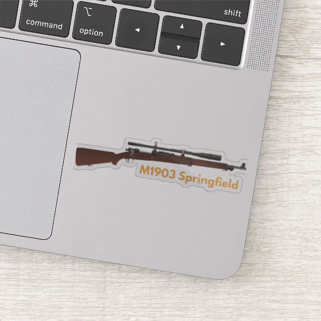 M1903 Sniper Rifle Sticker | Zazzle