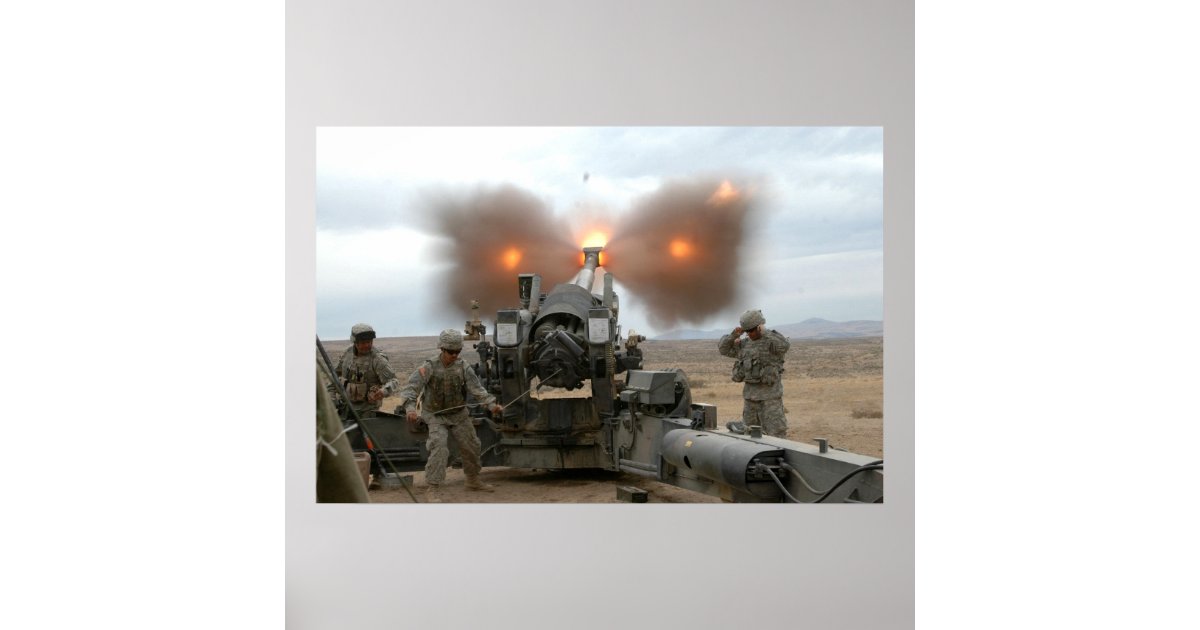 M198 Howitzer Poster | Zazzle