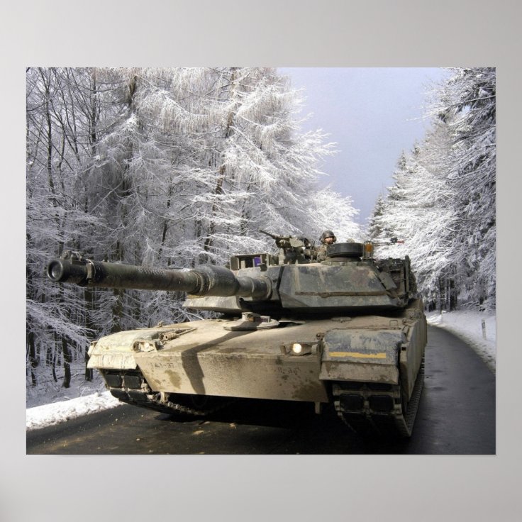 M1 Abrams Poster | Zazzle
