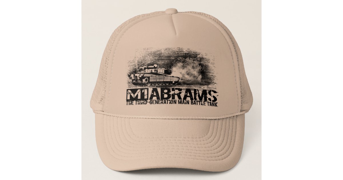 M1 Abrams Trucker Hat | Zazzle